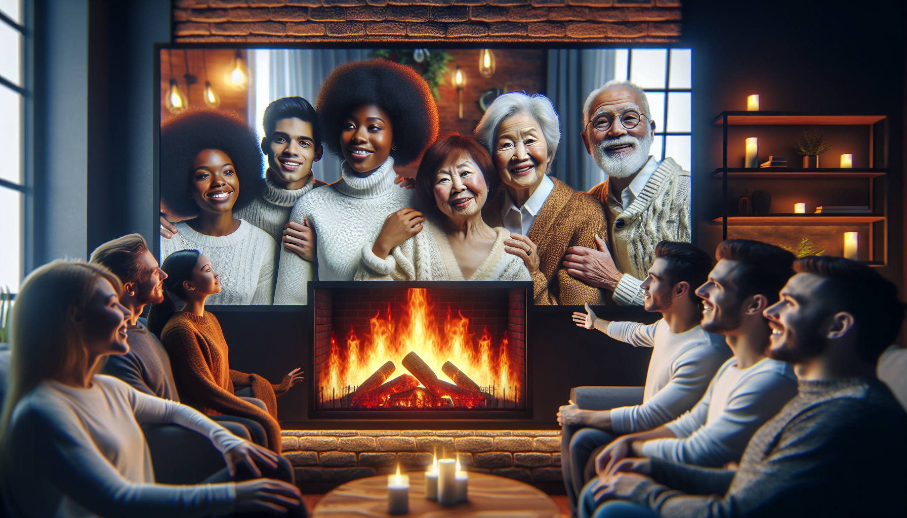Virtual Fireplaces: Redefining Homey Warmth For All