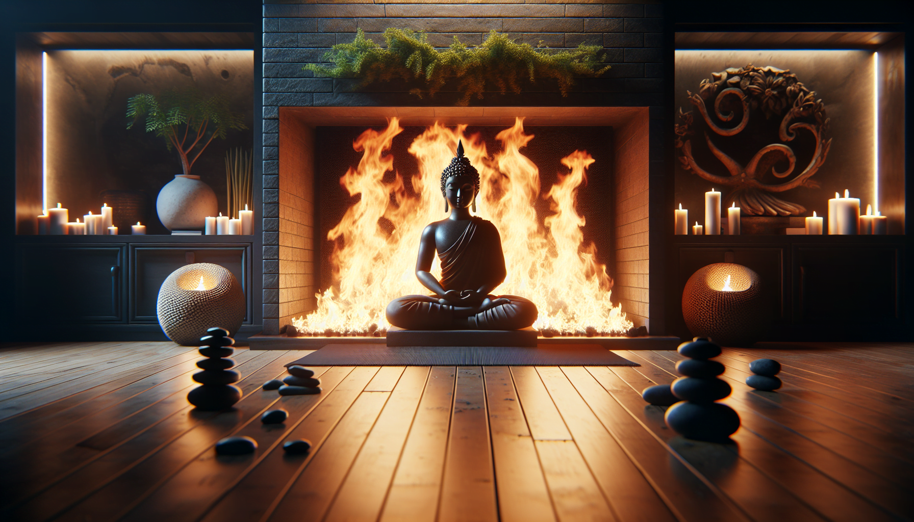 Enhance Mindfulness With Fireplace Meditation Videos